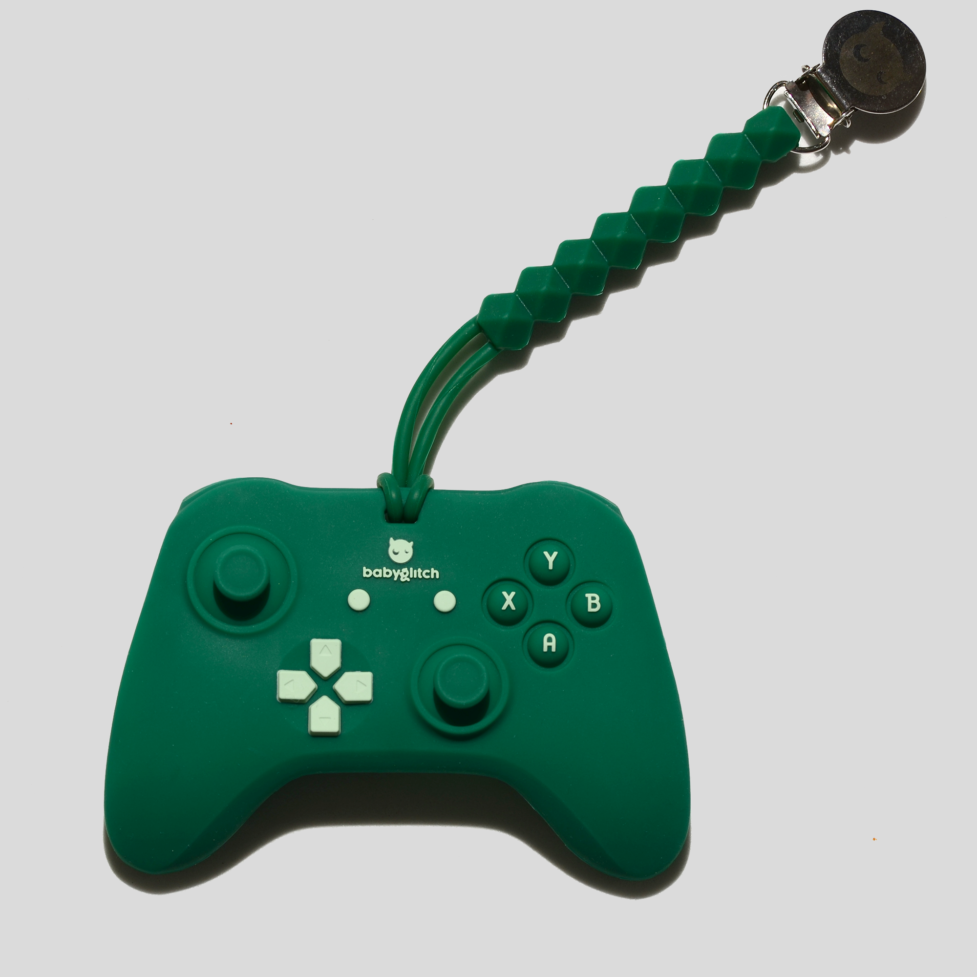 Lil Pro Controller Teether In Tunic Green Teether – BabyGlitch